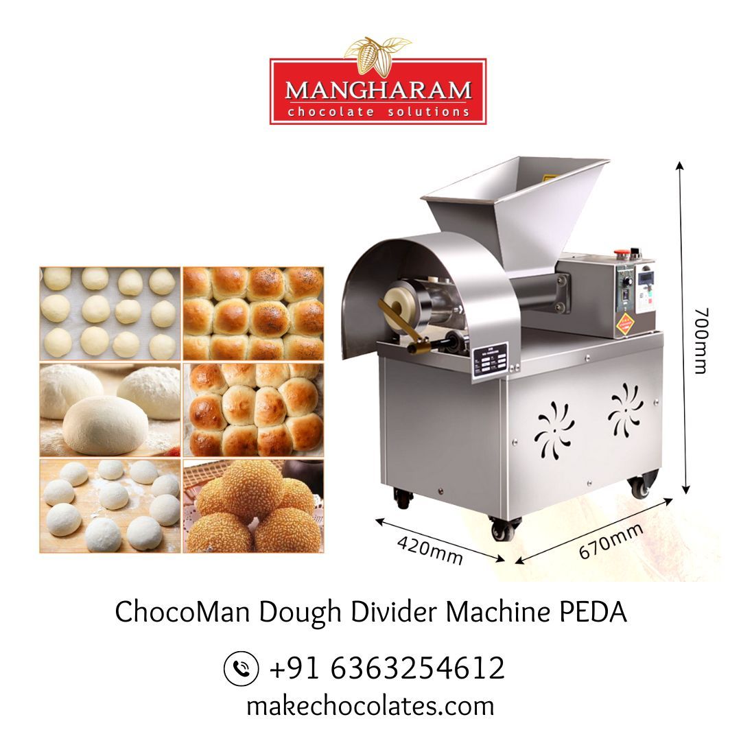 ChocoMan Dough Divider Machine PEDA for sweets bread buns doughs