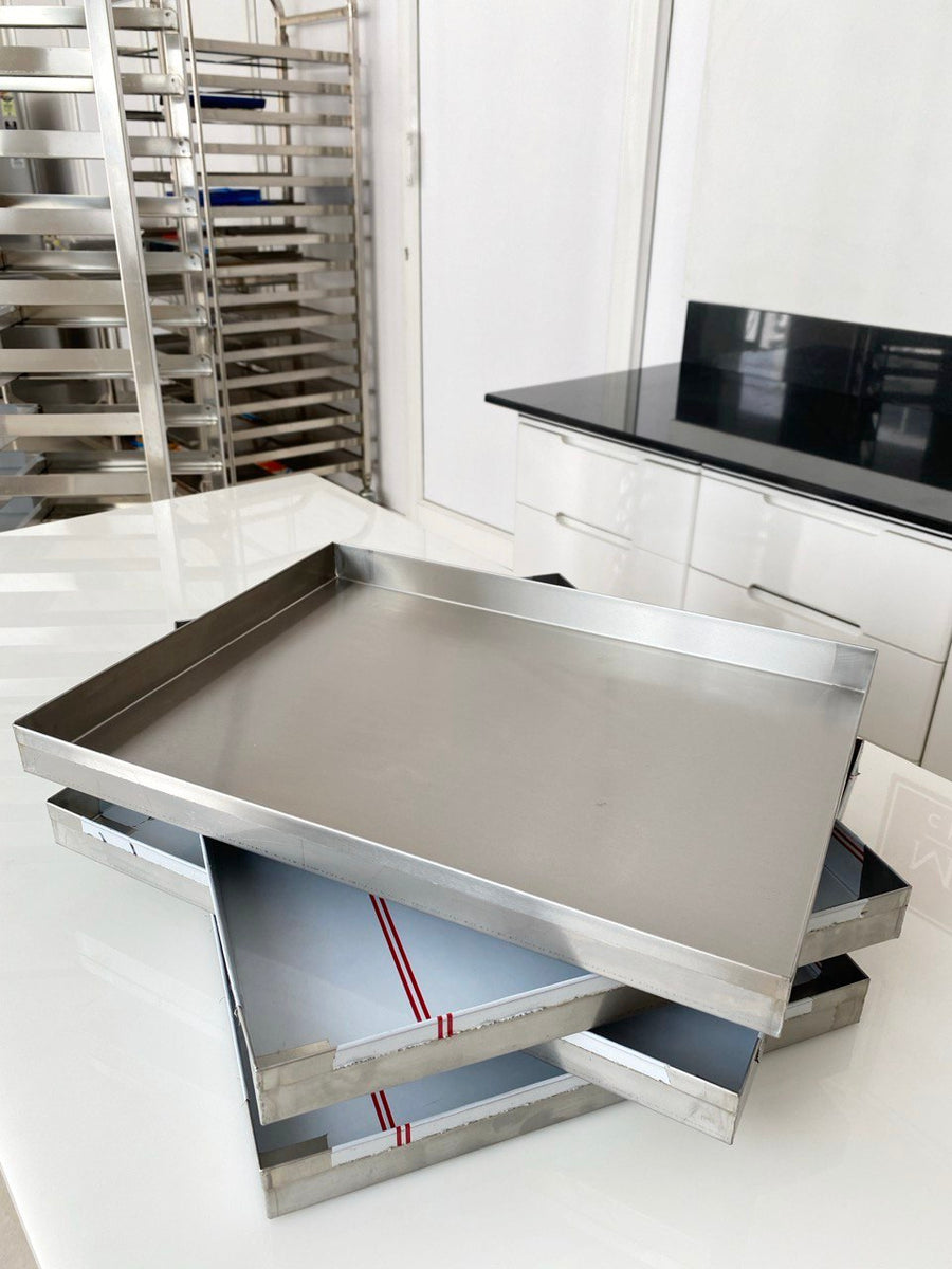 ChocoMan Stainless Steel Trays - Set of 6 – Mangharam Chocolate Solutions